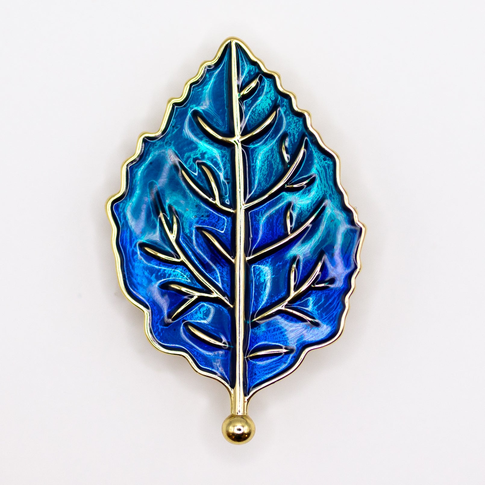 Single Leaf Brooch
