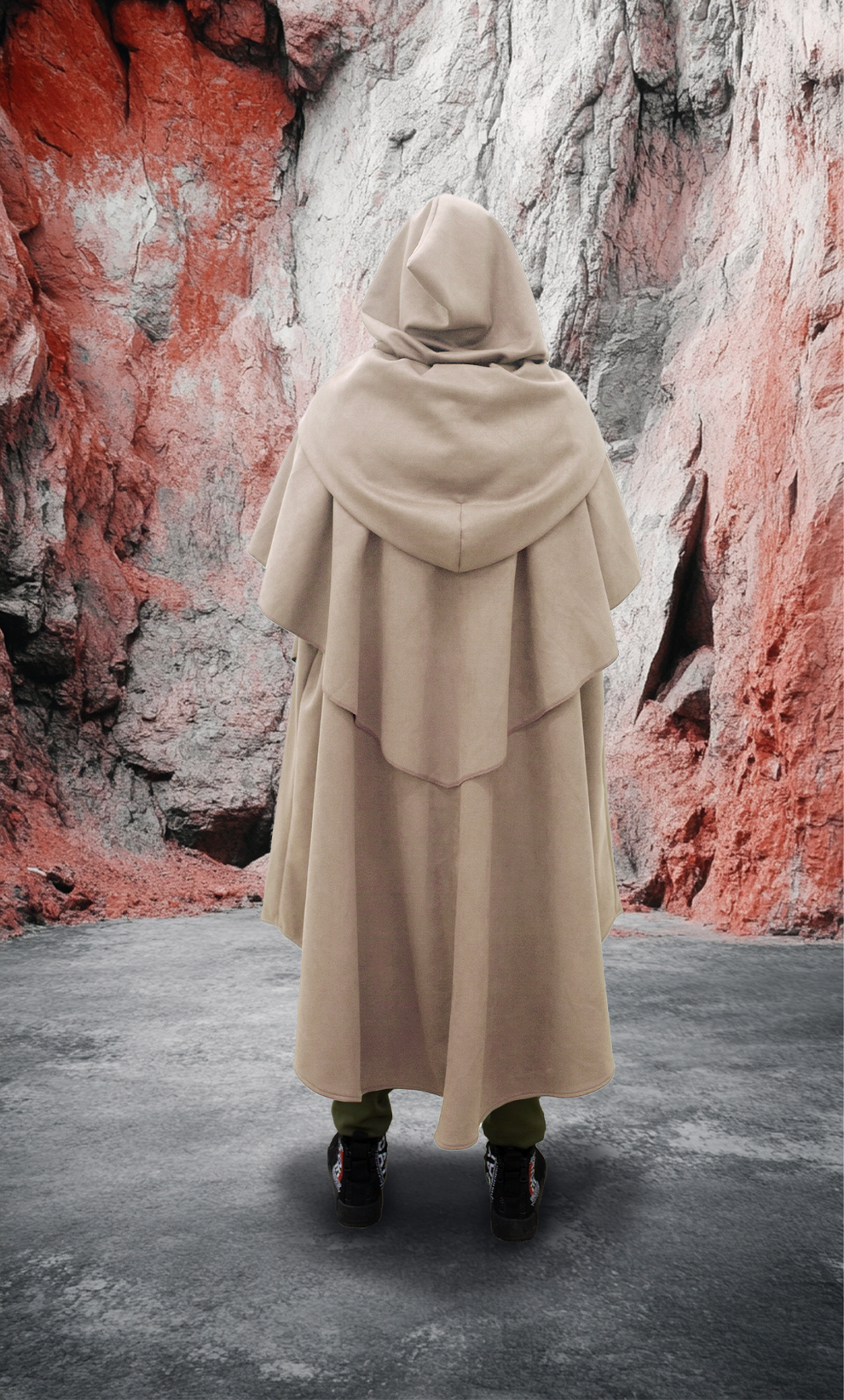 Knightweave Waterproof Scout Cloak | Hooded Outdoor Adventure Cape