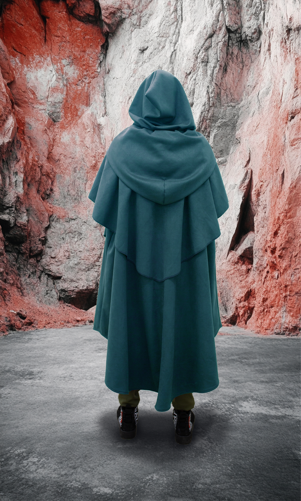 Knightweave Waterproof Scout Cloak | Hooded Outdoor Adventure Cape