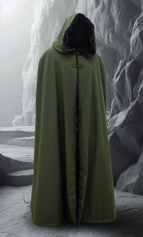 Knightweave Waterproof Ranger Cloak | Hooded Adventure Cape