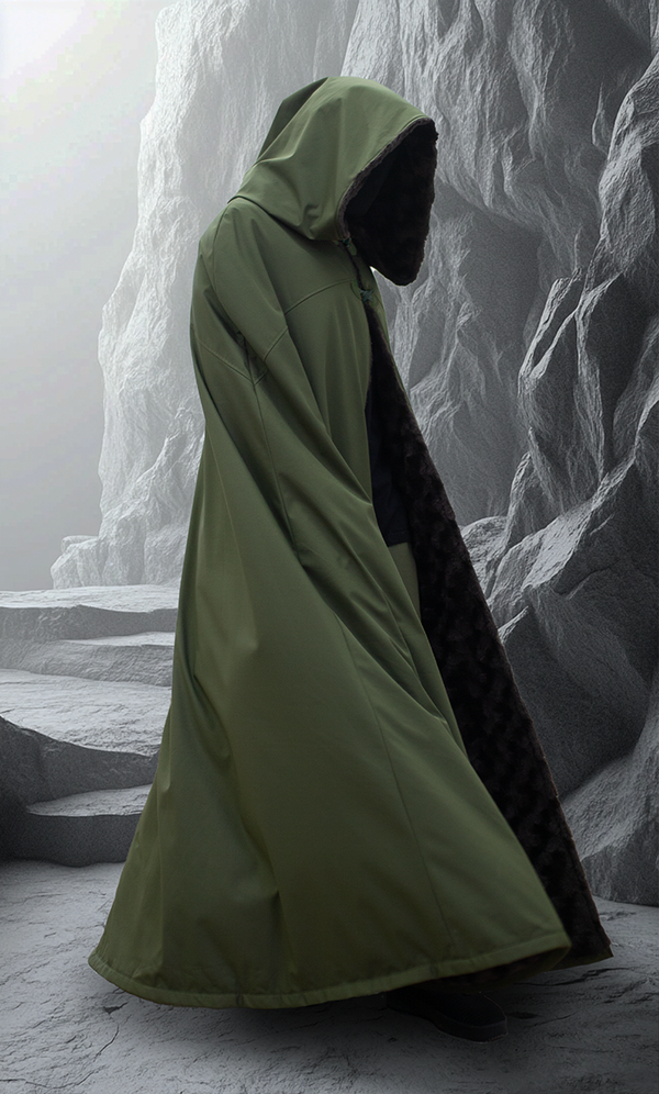Knightweave Waterproof Ranger Cloak | Hooded Adventure Cape