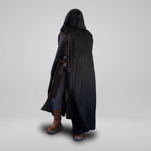 Knightweave Ranger Hooded Cloak | Fantasy Adventure Medieval LARP Cape