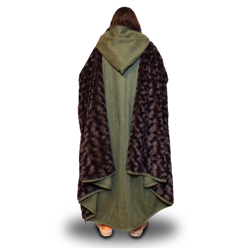 Knightweave Ranger Hooded Cloak | Fantasy Adventure Medieval LARP Cape